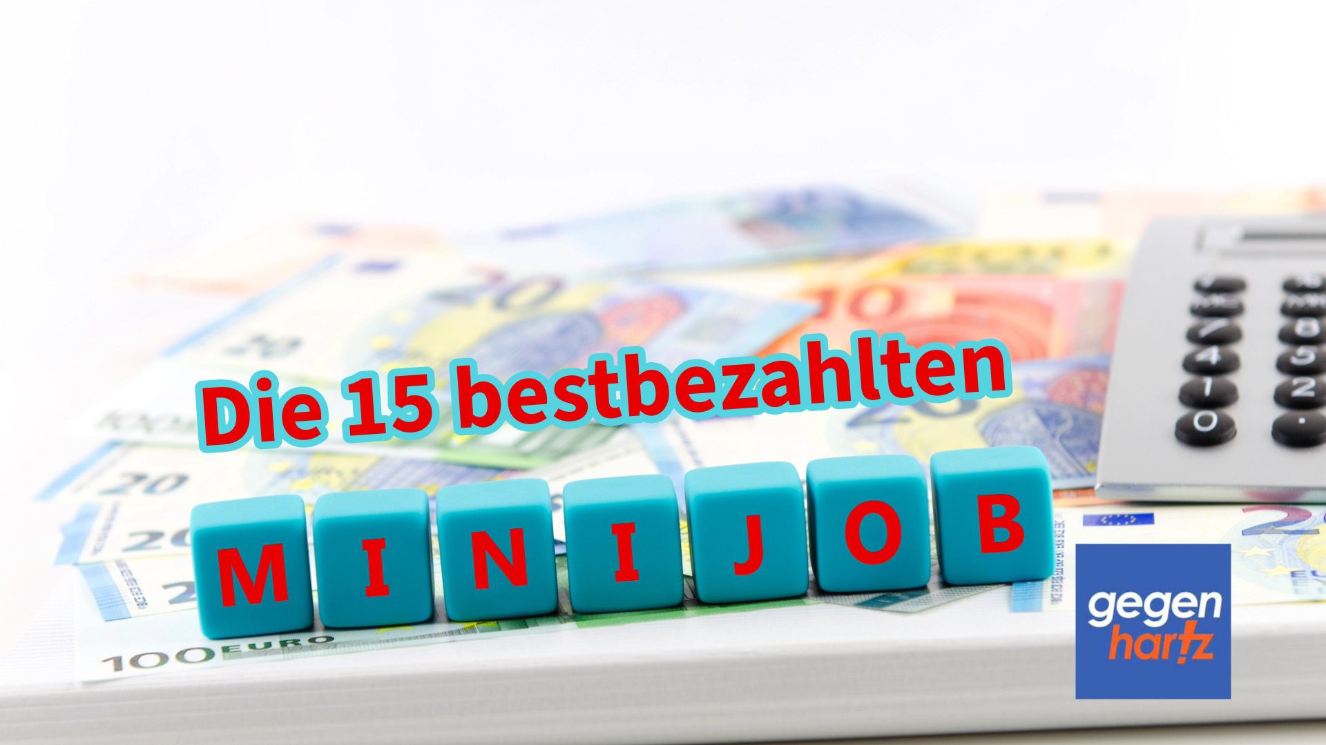 Minijobs bis 556 Euro: Diese Top 15 Minijobs werden am besten bezahlt