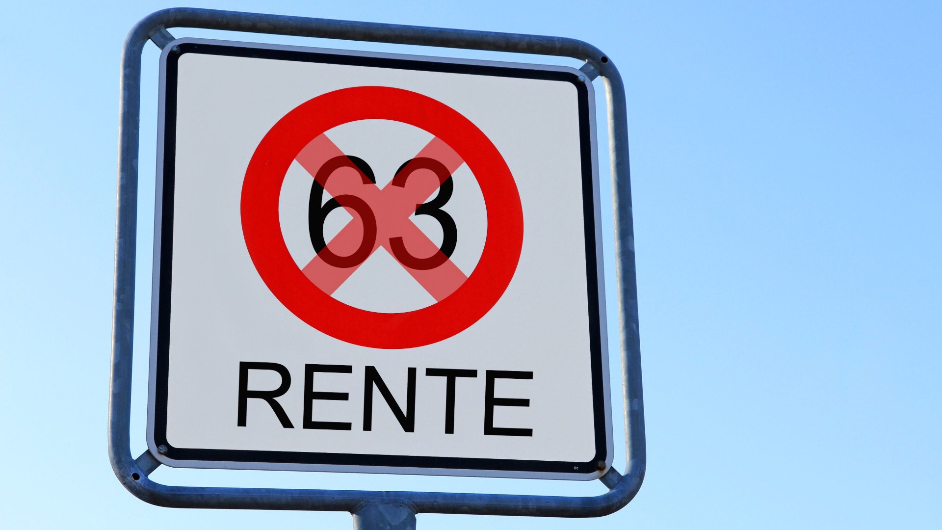 Rente mit 63: Es ist aus und vorbei