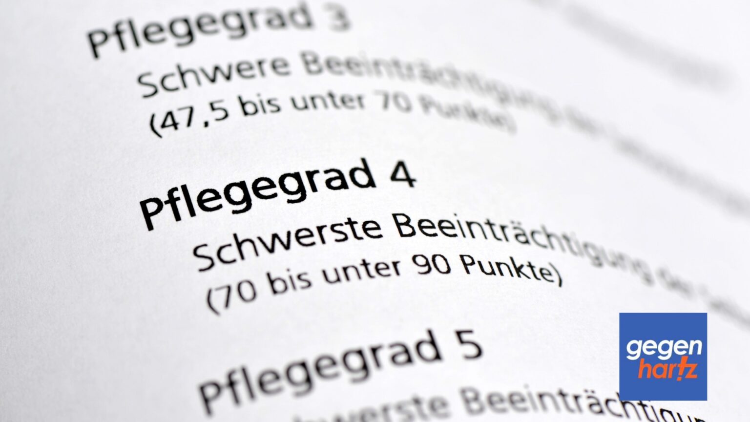 Das darf man beim Pflegegrad 2 nicht mehr können - Tabelle zeigt ...