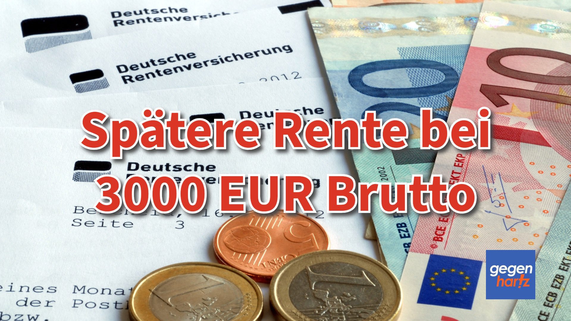 So hoch ist die Rente bei einem Bruttogehalt von 3000 Euro