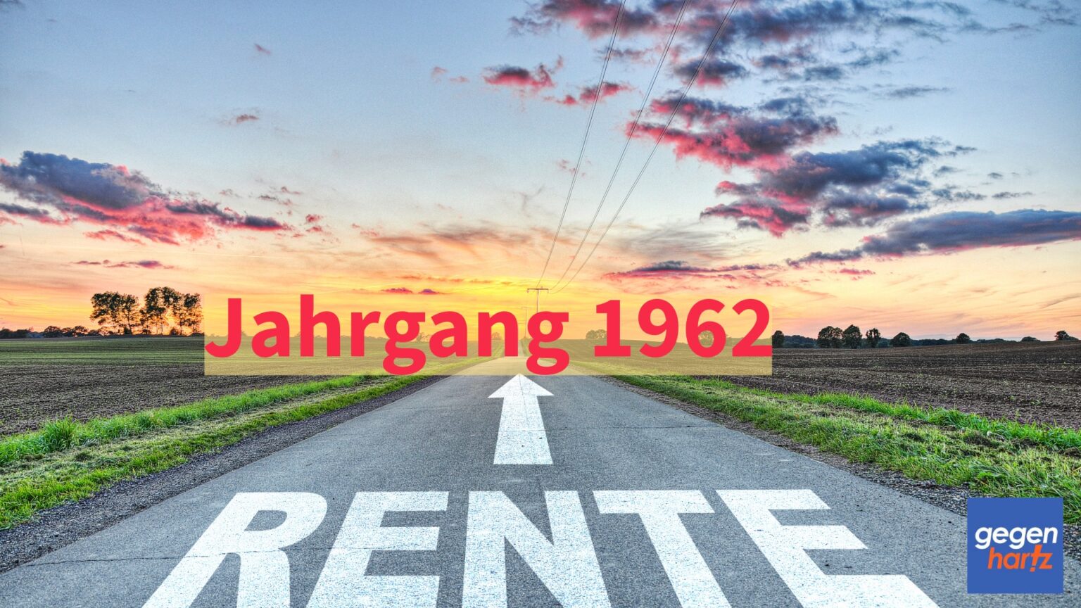 Luxus Jahrgang 1962 Wann In Rente Bild