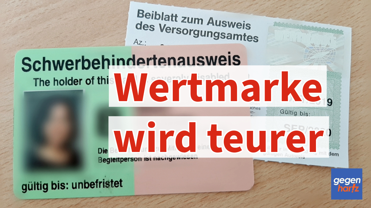 Schwerbehinderung: Wertmarken werden jetzt teurer