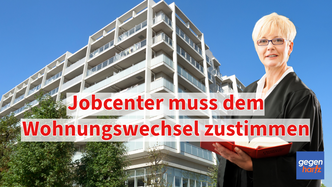 Bürgergeld: Das Jobcenter muss bei Wohnungswechsel zustimmen
