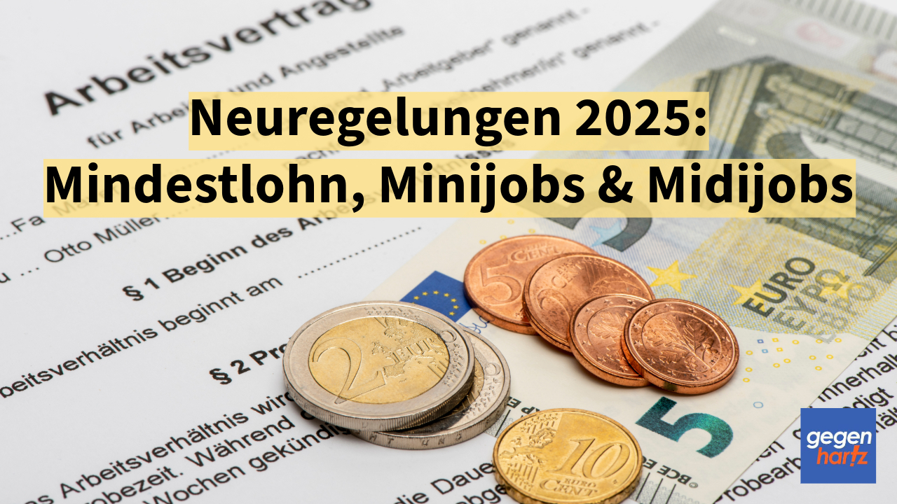 Mehr Mindestlohn: Das ändert sich bei Minijobs und Midijobs