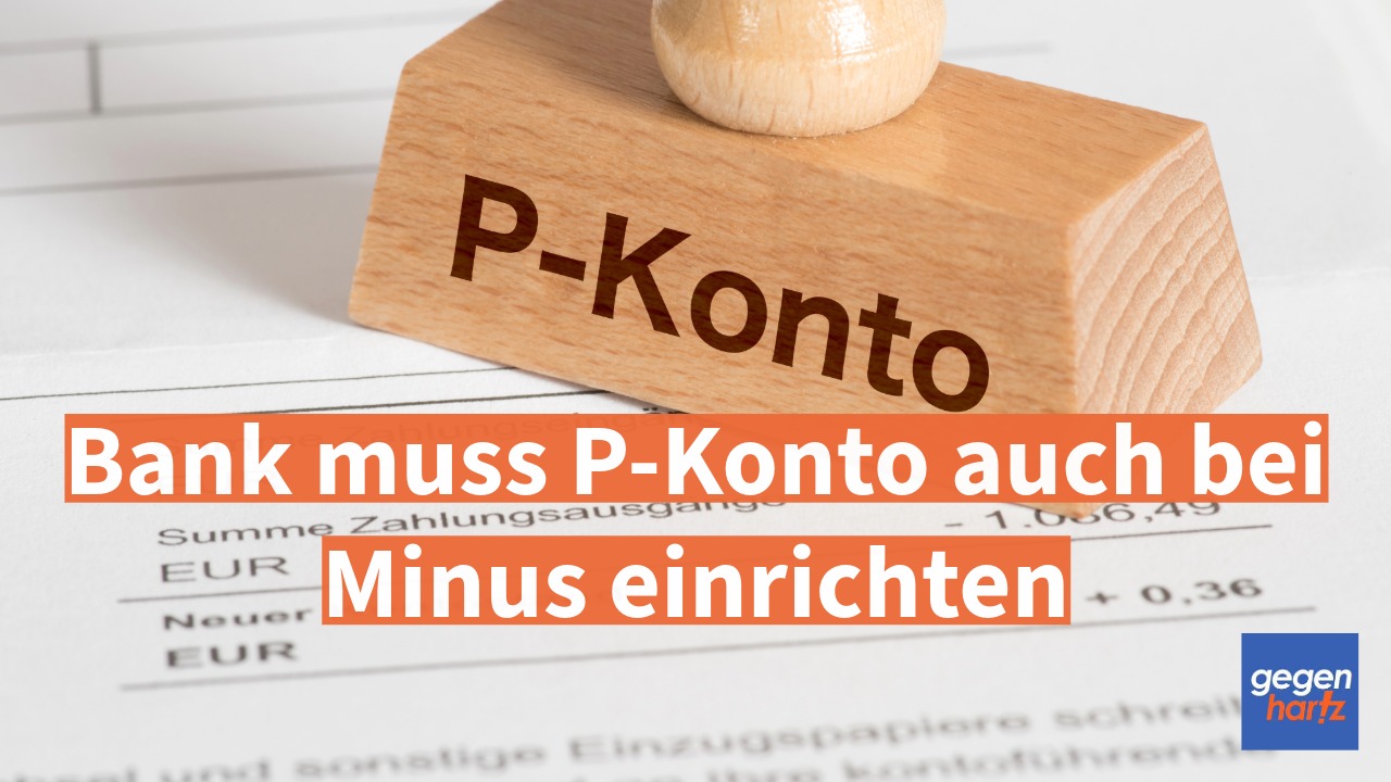 Bank muss P-Konto auch bei Minus einrichten – OLG-Fall erzwingt Kehrtwende