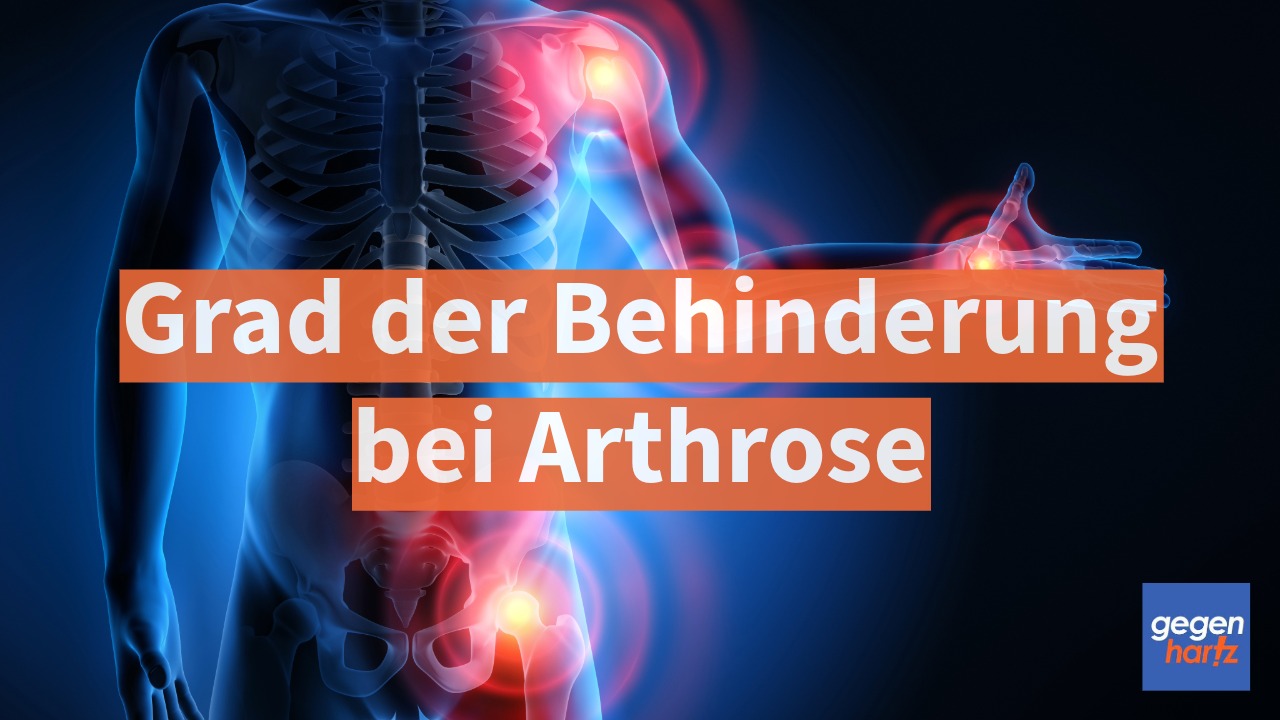 Schwerbehinderung: Grad der Behinderung bei Arthrose - Das steht zu