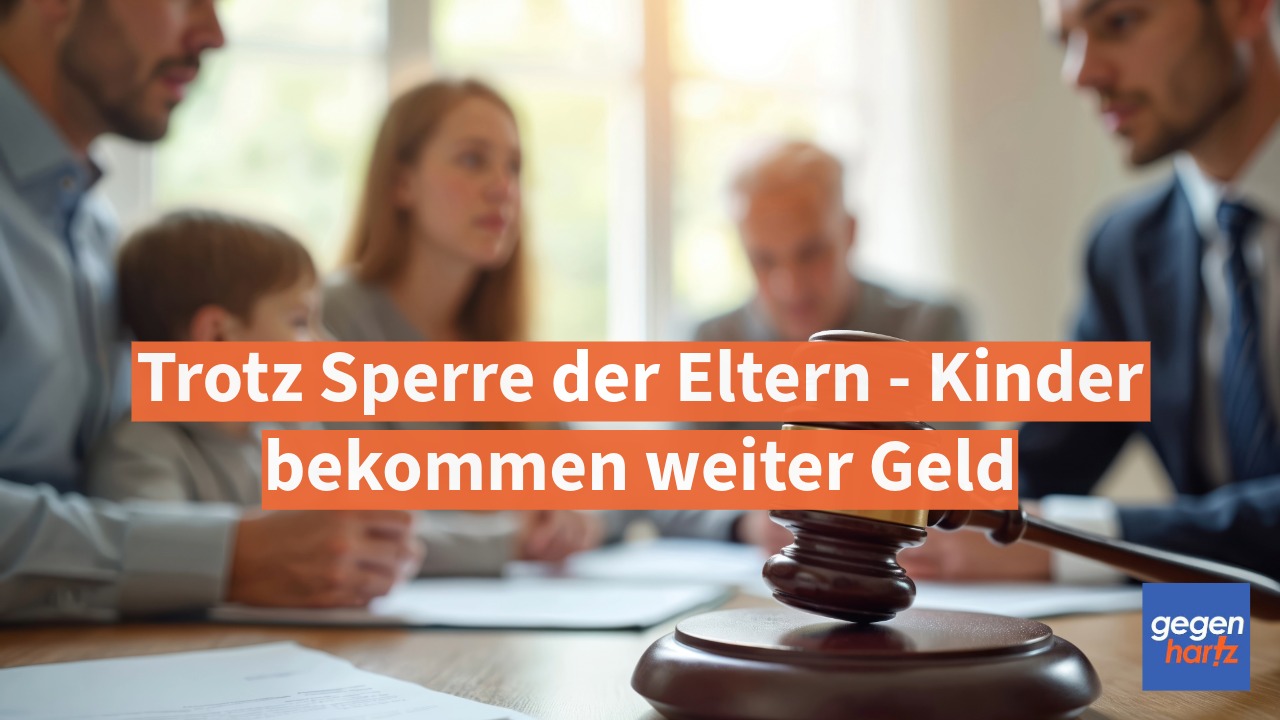 Bürgergeld: Trotz Sperre der Eltern - Kinder bekommen weiter Geld