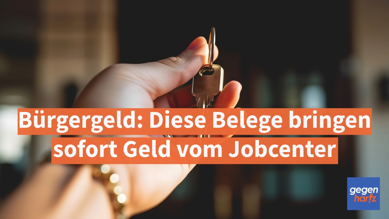 Bürgergeld: Erstausstattung - Diese Belege bringen sofort Geld vom ...