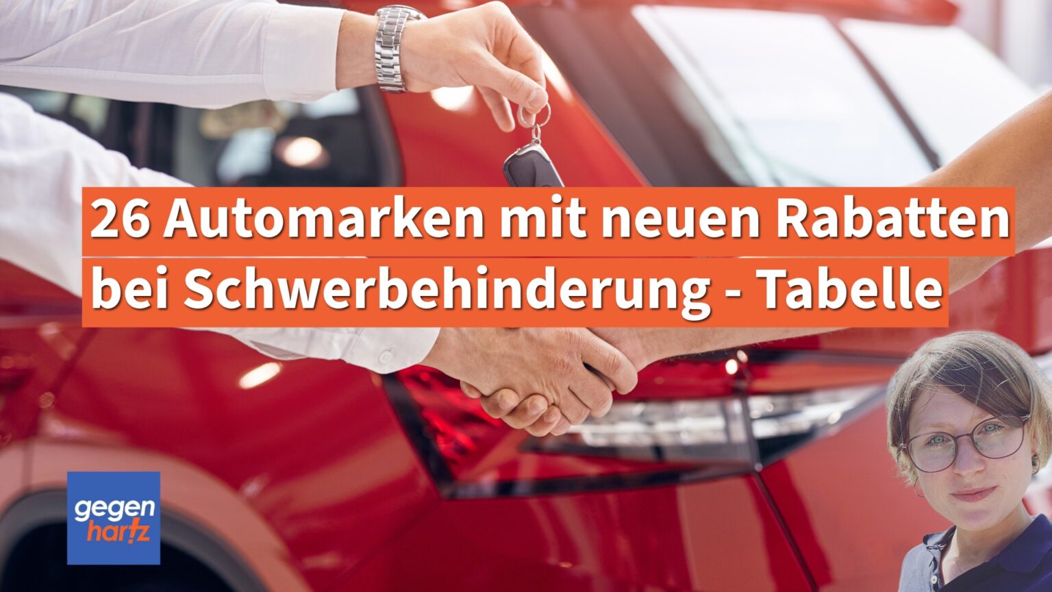 Liste Autokauf Rabatt Schwerbehinderung