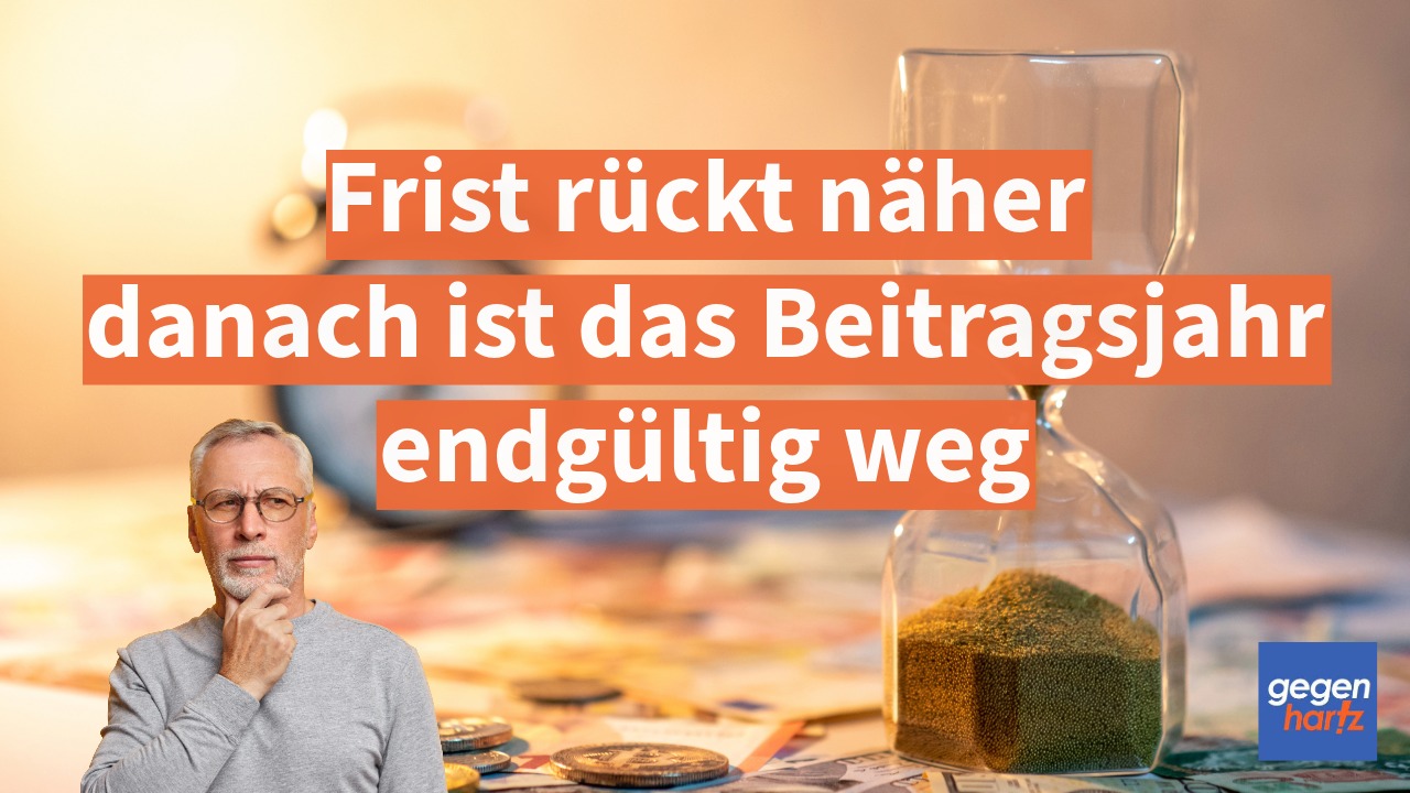 Rente: Frist rückt näher danach ist das Beitragsjahr endgültig weg