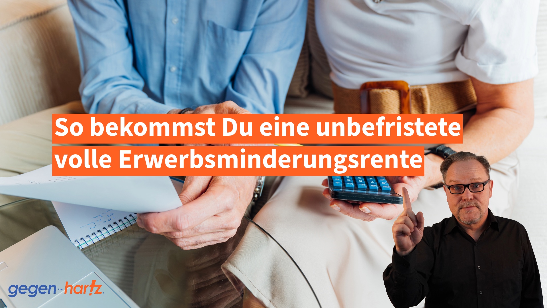 So bekommst Du eine volle Erwerbsminderungsrente die unbefristet ist