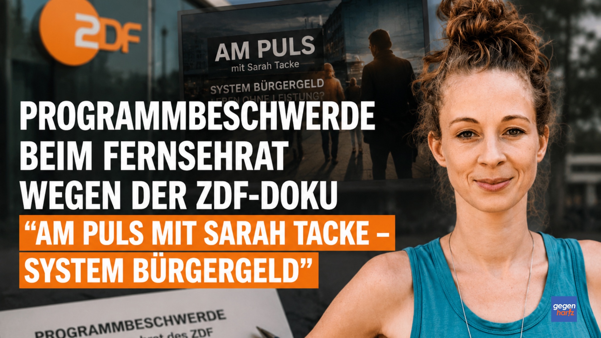 ZDF-Doku "Am Puls mit Sarah Tacke – System Bürgergeld": Jetzt folgt die ...