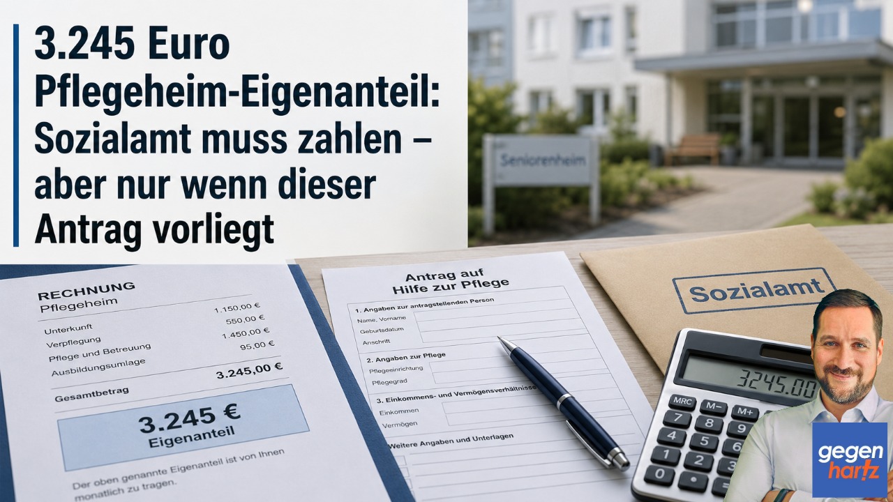 Pflegegeld: 3.245 Euro Pflegeheim-Eigenanteil - Sozialamt muss nur bei ...
