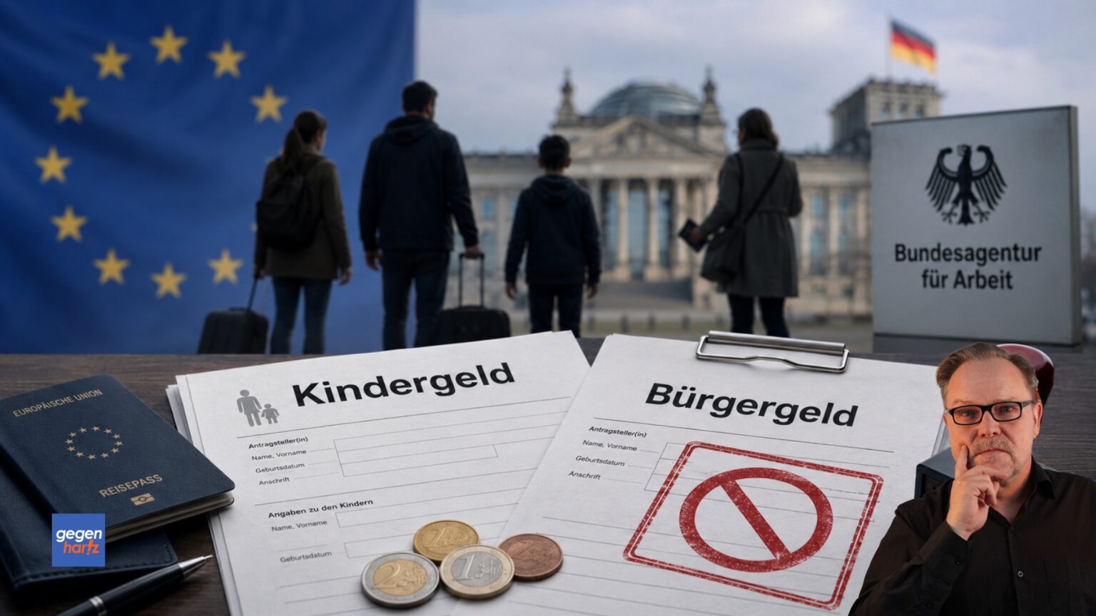 EU-Ausländer sollen künftig schwerer Kindergeld und Bürgergeld beziehen ...